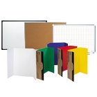 Universal UNV43602 18" x 24" Natural Cork Board with Oak Frame