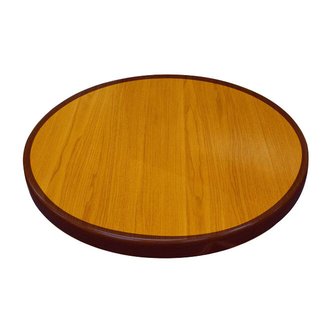 American Tables & Seating ATR36 Resin Super Gloss 36" Round Two Tone ...