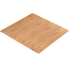 Cal-Mil 3332-7-60 Bamboo Square Crate Riser - 12" x 12" x 7"