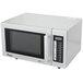 Amana RMS10TS Stainless Steel Commercial Microwave with Push Button ...